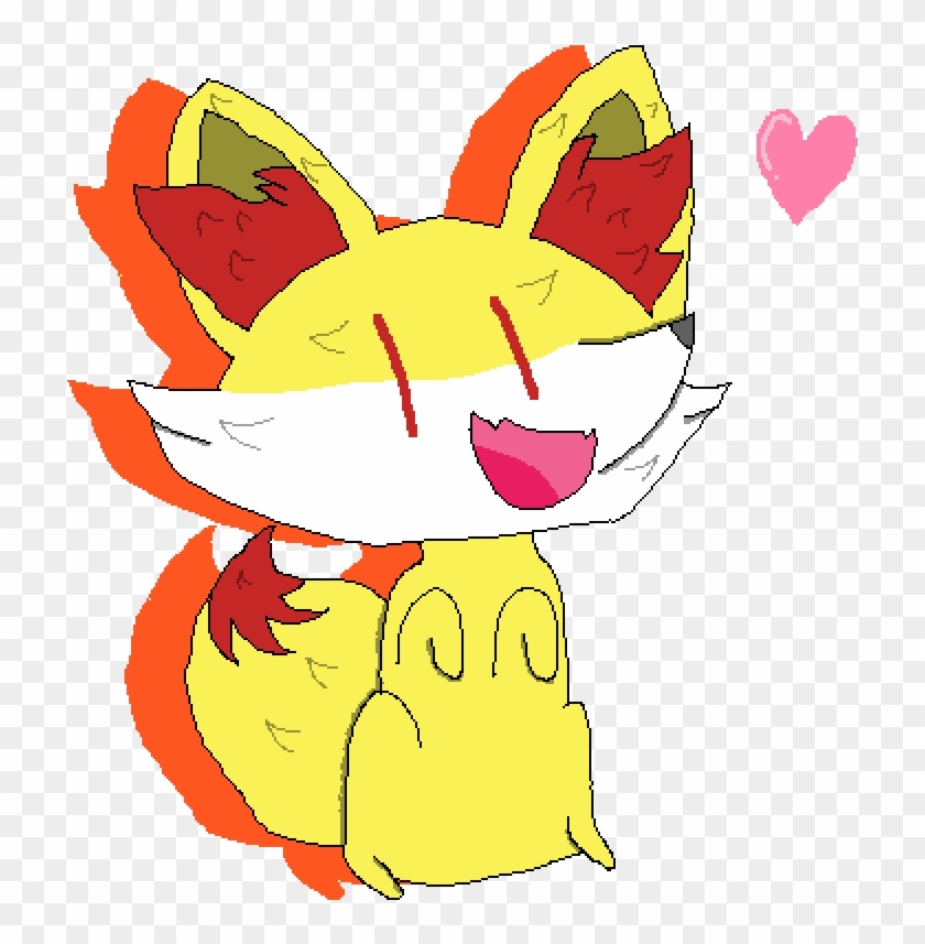 Fennekin - Cartoon Clipart (#4758231) - PikPng