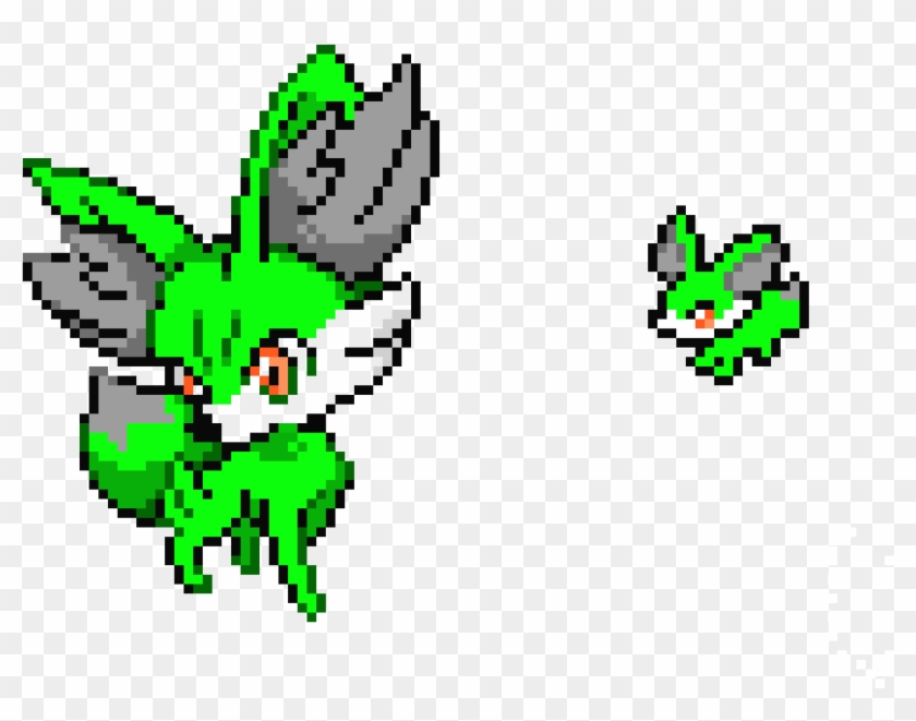 Toxic Fennekin - Fennekin Sprite Clipart (#4758467) - PikPng