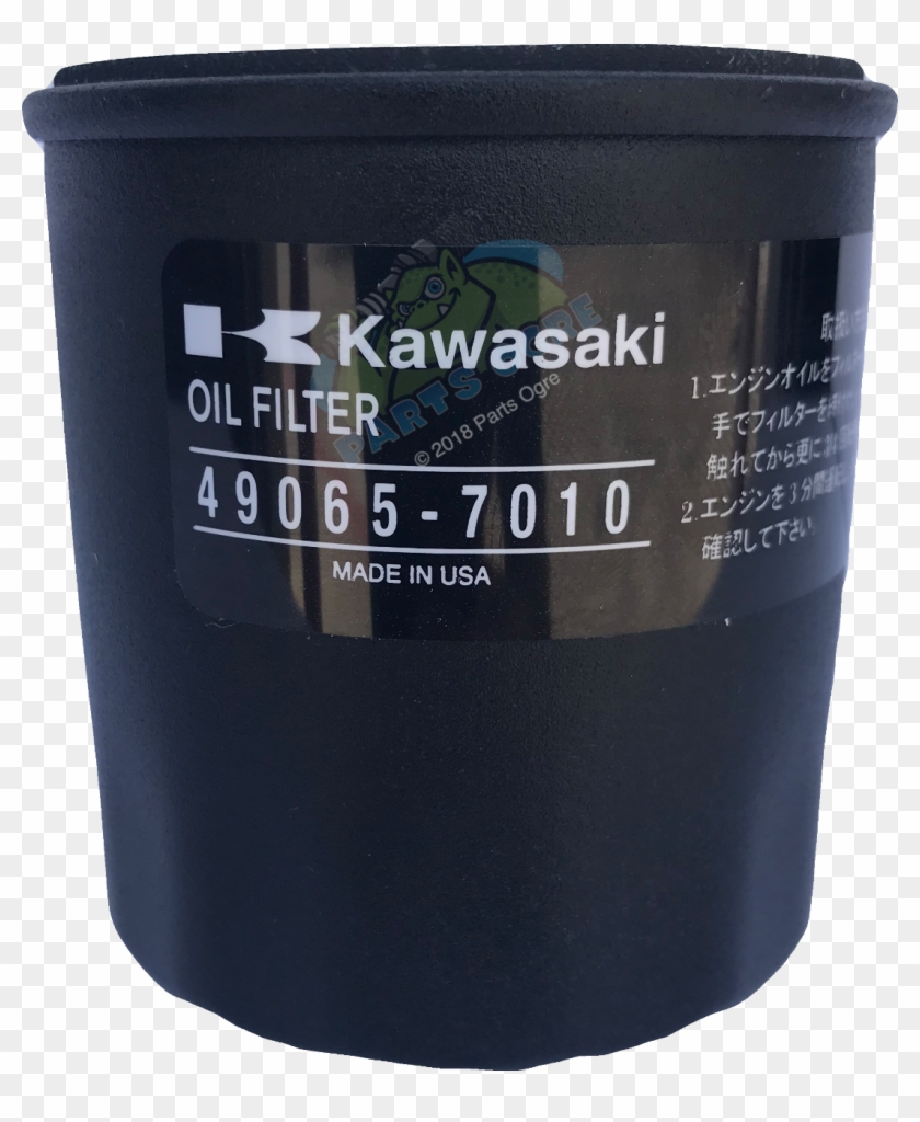 Kawasaki® Oil Filter 49065-7010 Side View - Kawasaki Clipart (#4760219 ...