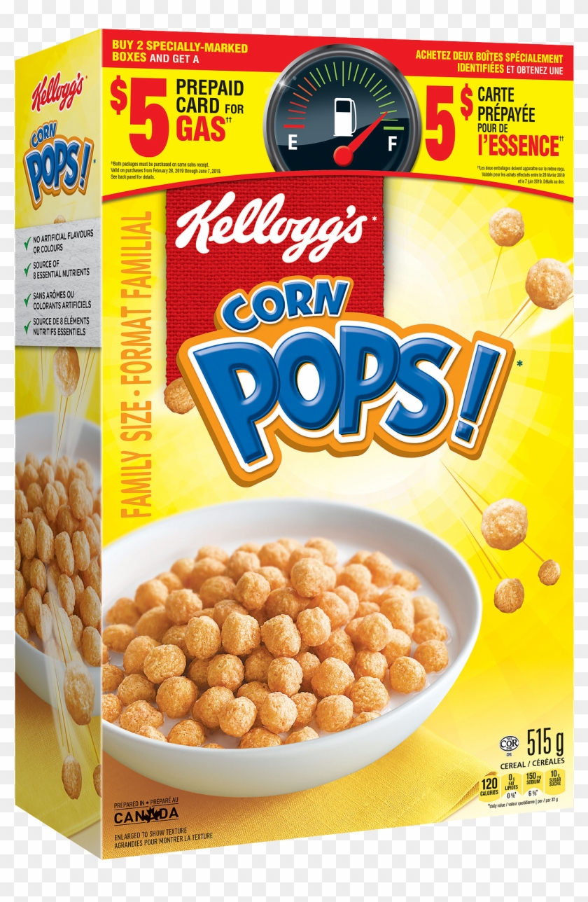 Corn Pops* Cereal 515g - Kellogg's Corn Pops Canada Clipart (#4764165 ...