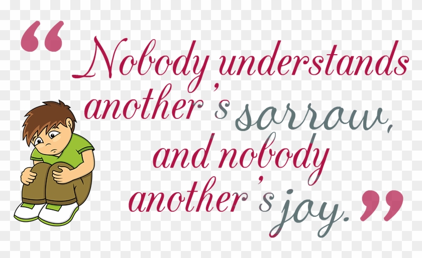 Sad Quotes Free Png Image - Calligraphy Clipart (#4764485) - PikPng