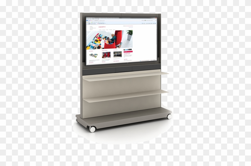 Workware Easel - Haworth - Shelf Clipart (#4786004) - PikPng