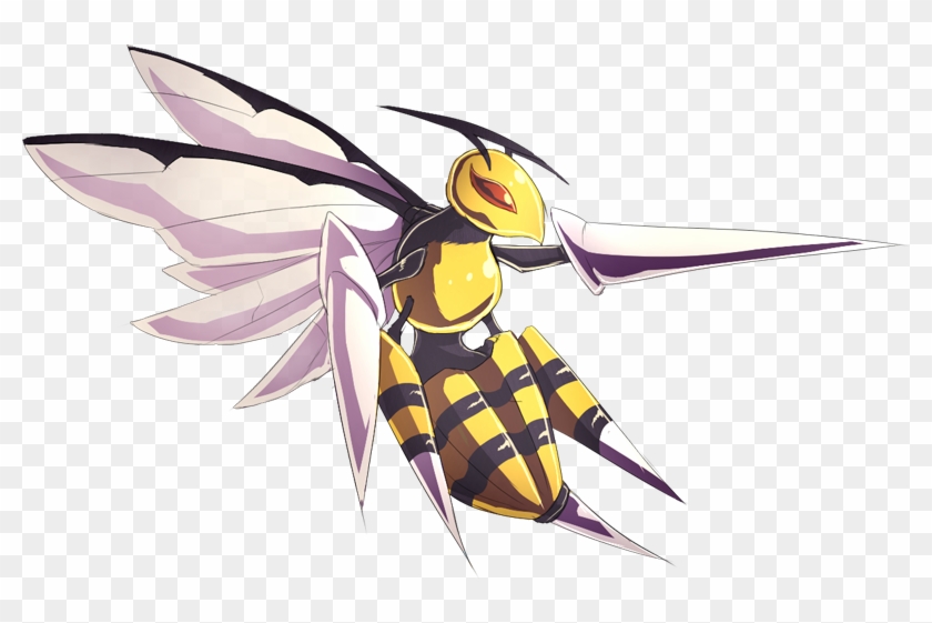 15,906,000 Exp - Pokemon Beedrill Mega Clipart (#4798759) - PikPng
