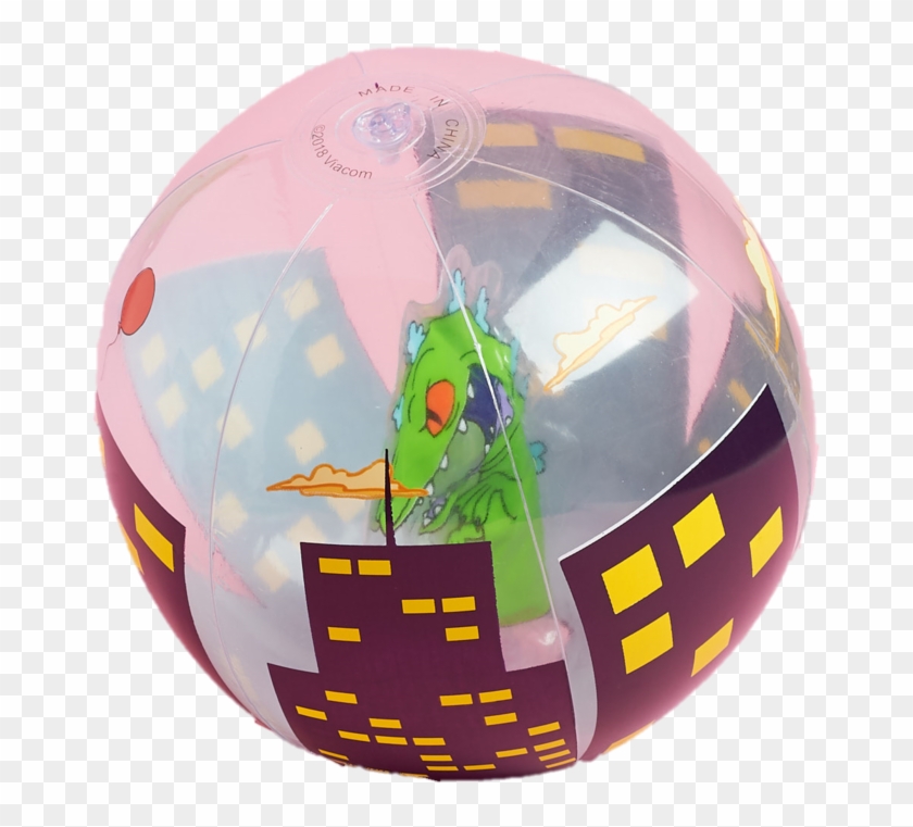 Nick Box Exclusive Rugrats Reptar Beach Ball - Sphere Clipart (#4798926 ...
