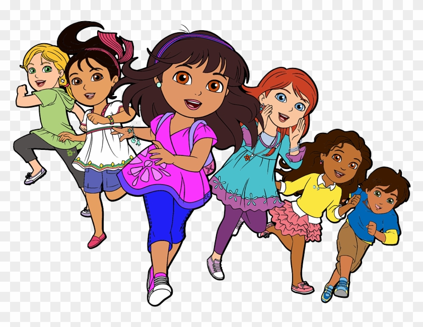 Friends Cartoon Png - Friends Photos In Cartoon Clipart (#483410) - PikPng
