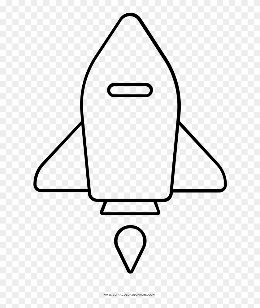 Nave-espacial Coloring Page - Line Art Clipart (#4808491) - PikPng