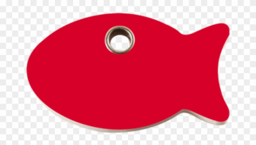 Red Fish Pet Tag - Fish Clipart (#4828141) - PikPng