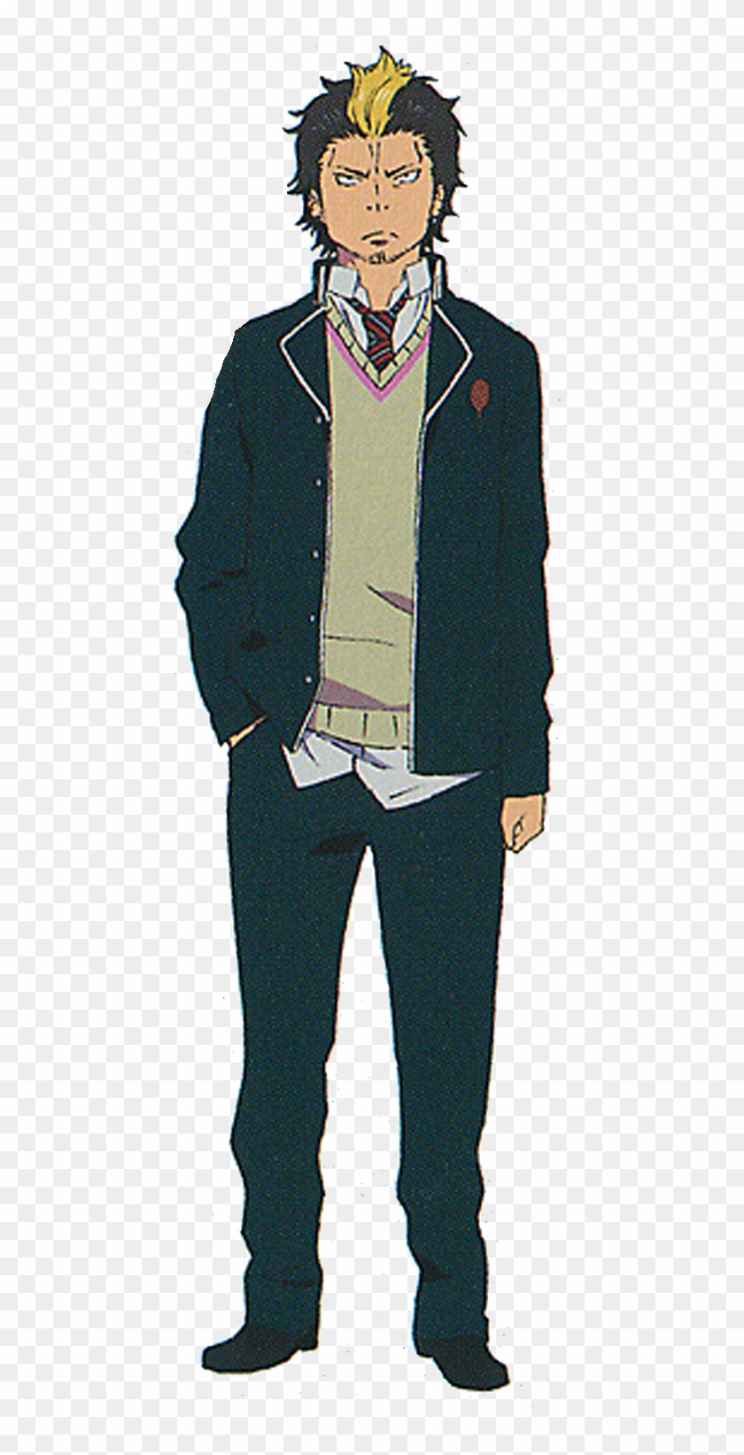Suguro Ryuji Ao No Exorcist, Blue Exorcist - Standing Clipart (#4838663 ...