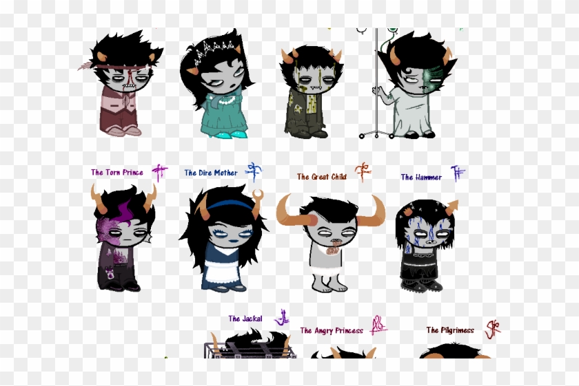 Homestuck Clipart Horoscope - 13 Ghost The Angry Princess Artwork - Png ...