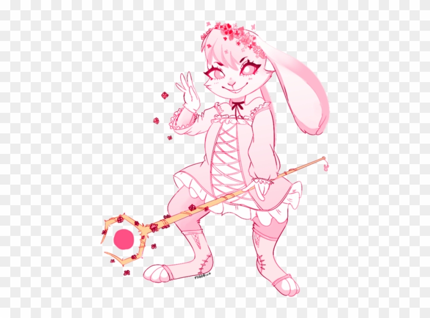 Mimi, My Rabbitfolk D&d Priest - Illustration Clipart (#4844716) - PikPng