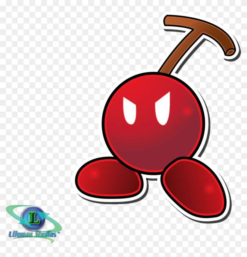 Jerry The Bob-omb By Shadowlifeman - Super Mario Time Bob Omb Clipart ...