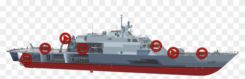 Download Uss Detroit Specifications - Freedom Class Lcs Cutaway Clipart ...