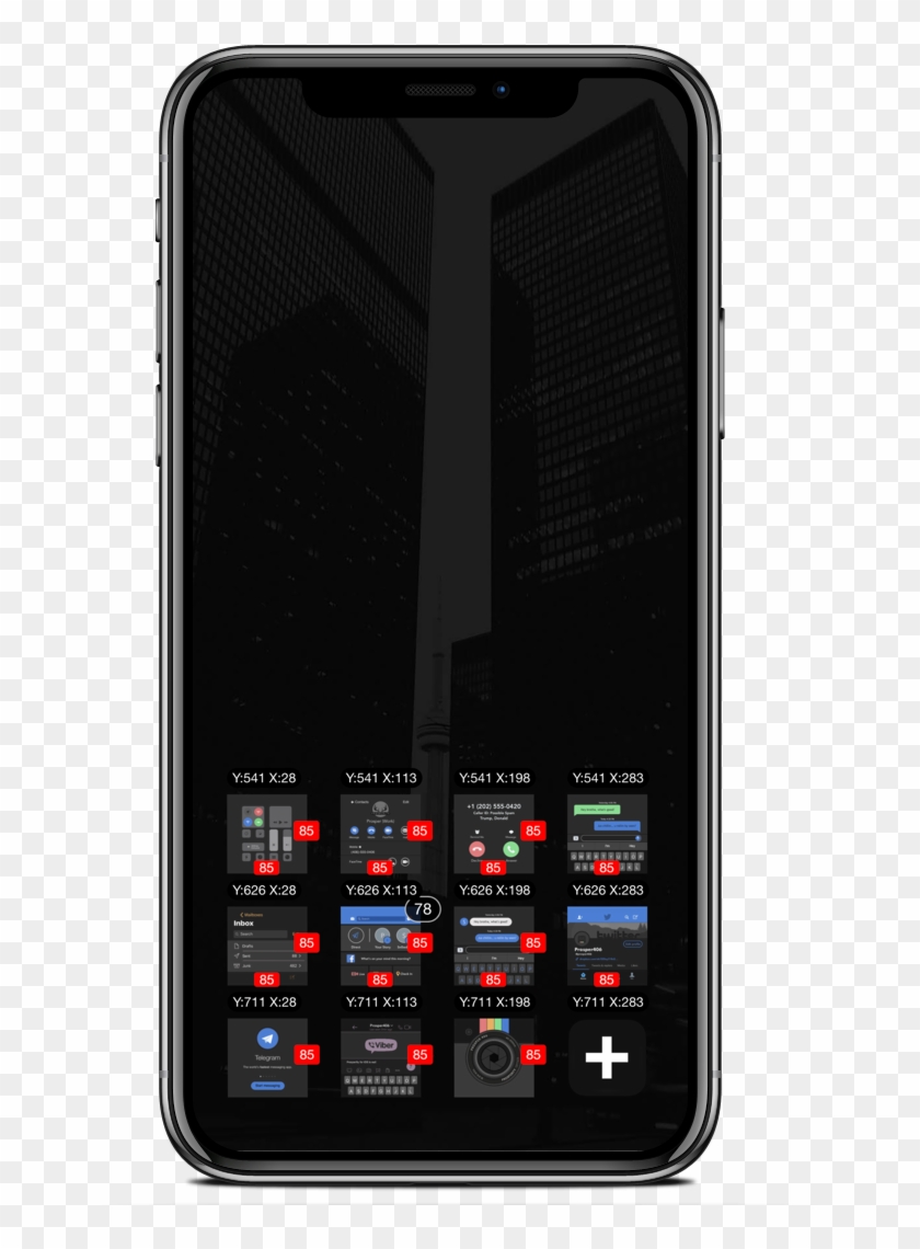 Y Inputs That Adjust Icons, Added An Option To Show - Smartphone ...