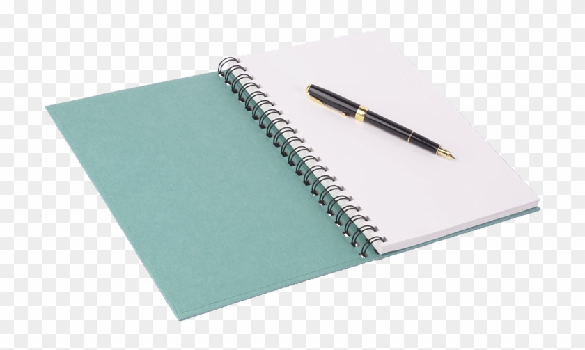720 X 428 12 - Pen And Notebook Png Clipart (#497860) - PikPng