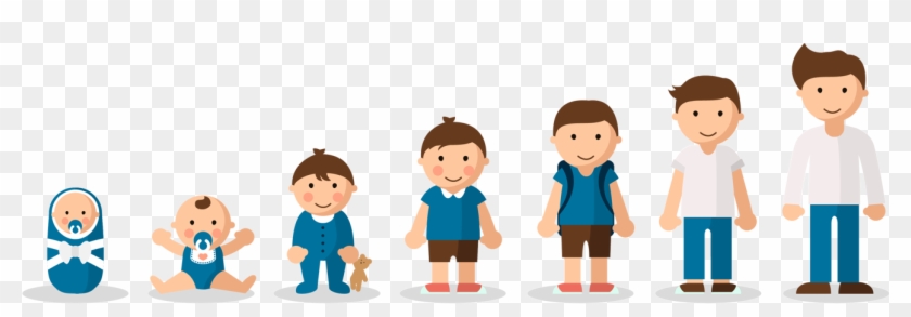 Baby Sitting Png Download Image - Baby To Old Age Clipart (#4909672 ...