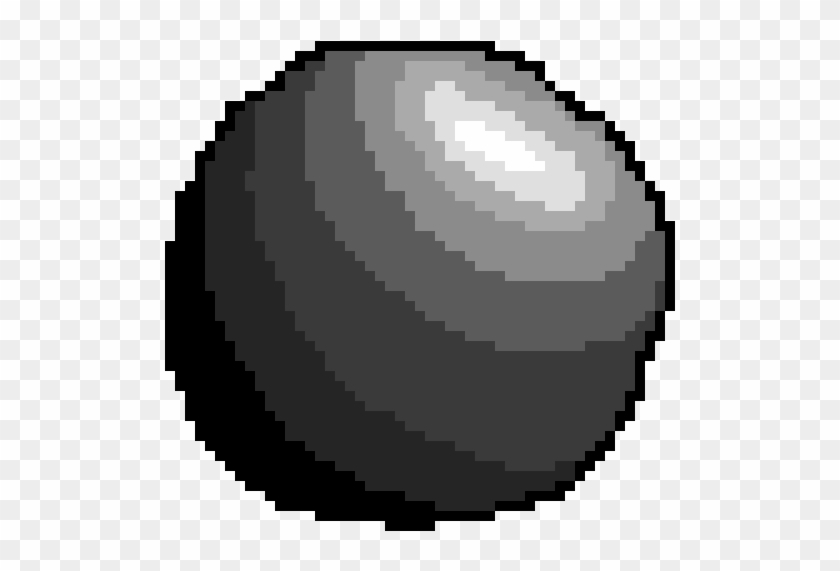 Cannonball - Cannon Ball Pixel Art Clipart (#4916014) - PikPng