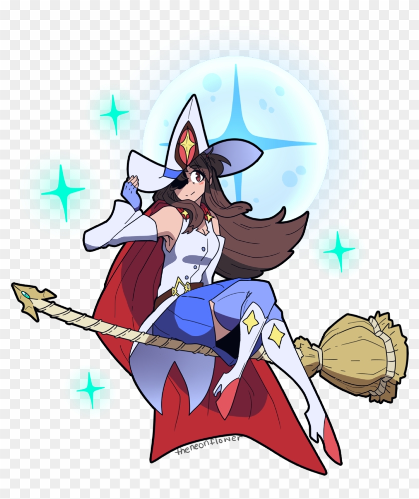 “happy Birthday Akko ” Available On Redbubble - Theneonflower Akko X ...