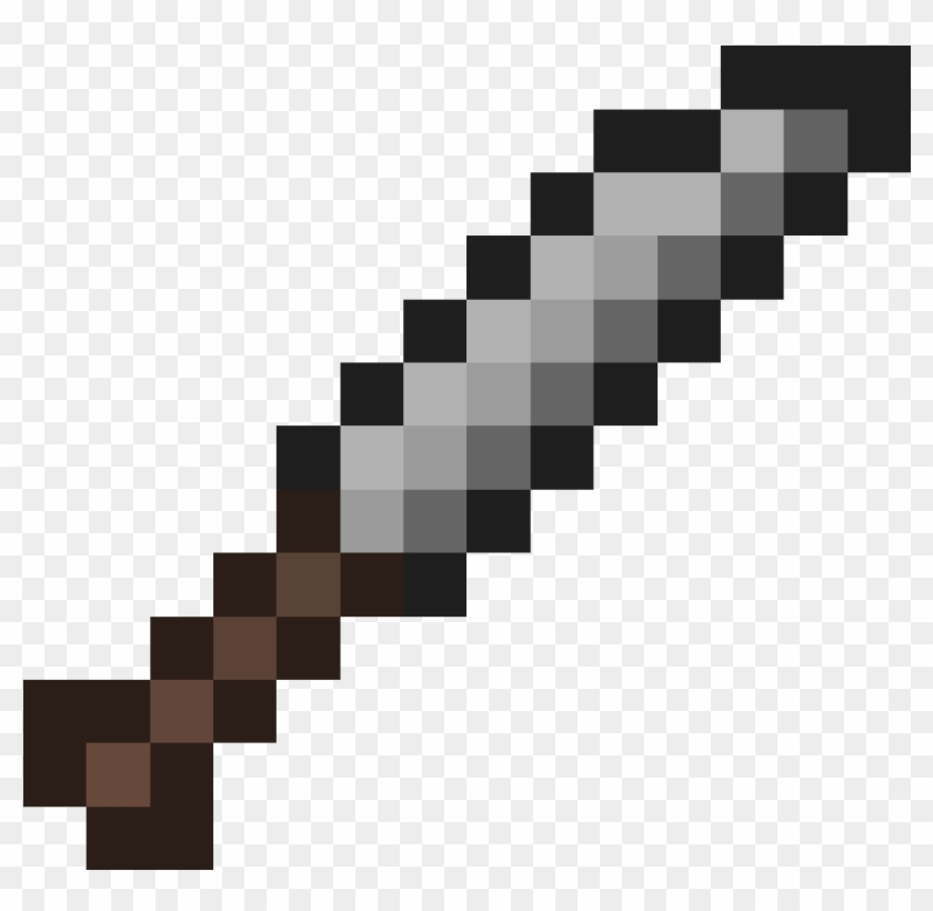 Hache Pixel Art Minecraft