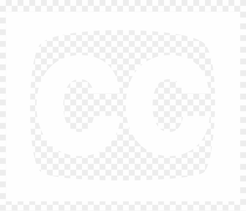 Download Closed Caption Logo Black And White - Circle Clipart Png ...