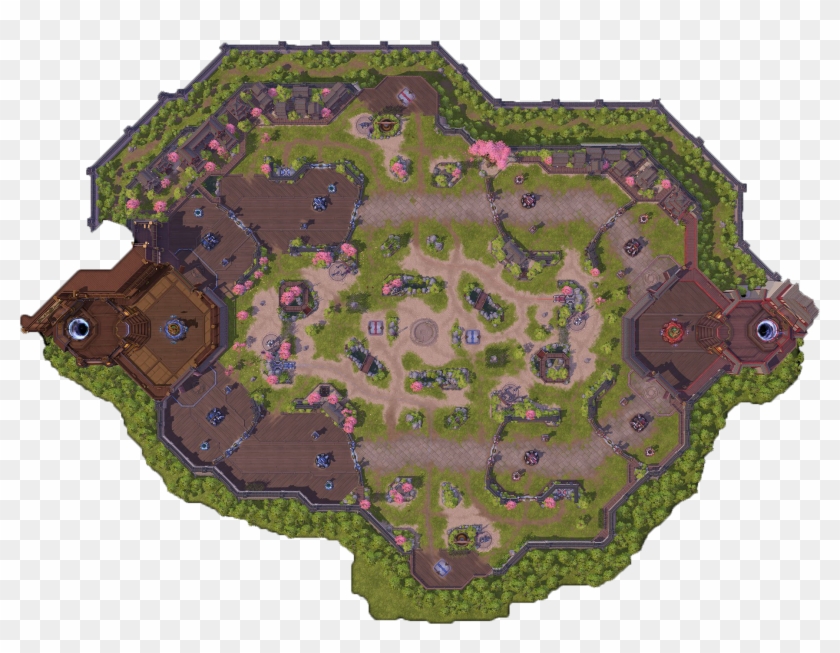 Hanamura, Première Carte De L'univers D'overwatch - Hanamura Heroes Of ...