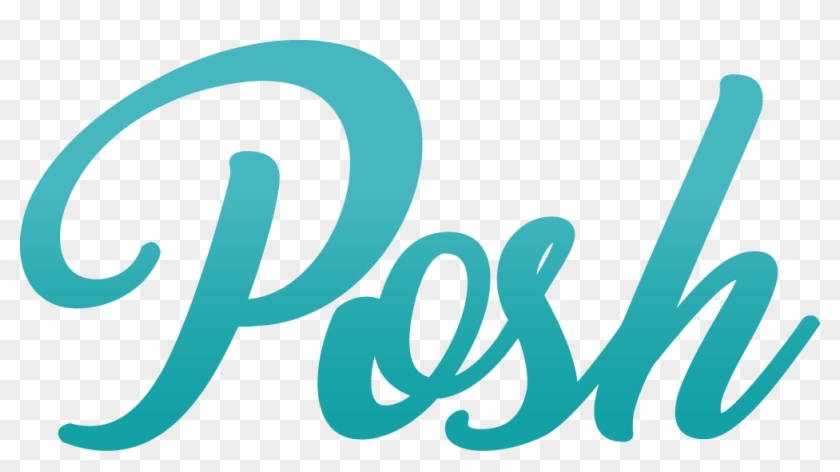 Posh-logo - Calligraphy Clipart (#4974212) - PikPng