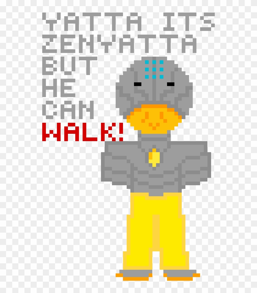 Zenyatta From Overwatch But He Can Walk So He Is Yatta - Cartoon ...