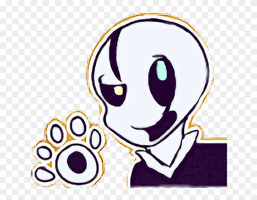 Download Gaster Sticker - Cartoon Clipart Png Download - PikPng