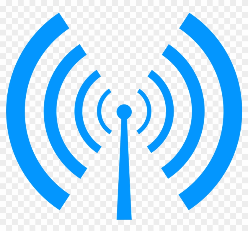 National Broadcast Icon - Radio Waves Used Clipart (#55297) - PikPng
