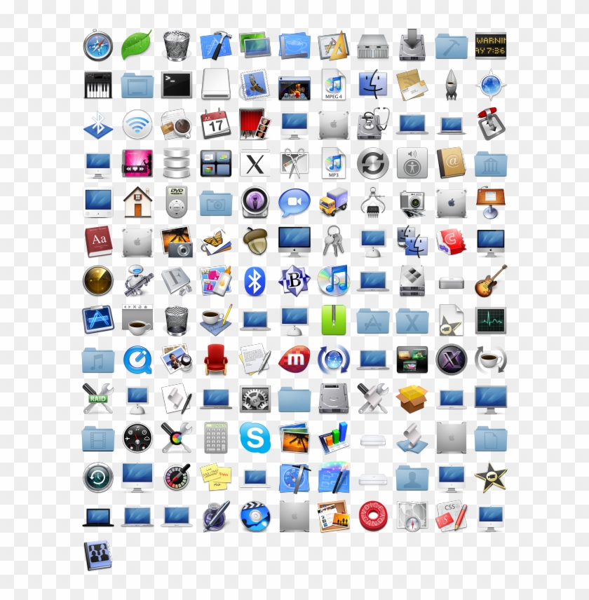 Leopard Icon Pack By Apple - Car Clipart (#58135) - PikPng