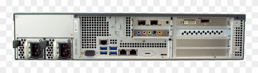 Backpanel Of A Xfile3 Server - Electronics Clipart (#5004182) - PikPng