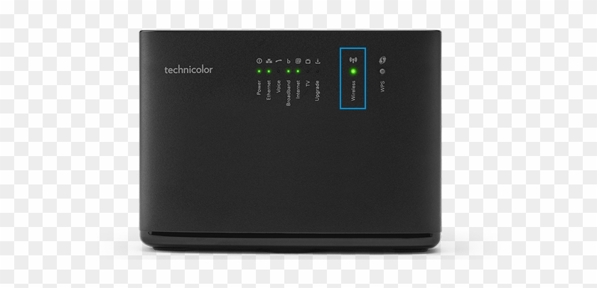 Turn Your Wi-fi On And Off - Modem Technicolor Tg788v V3 Clipart ...