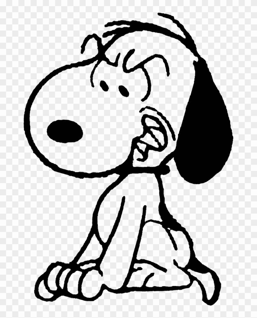 Cachorro Bravo Png - Desenho Do Snoopy Bravo Clipart (#5049677) - PikPng