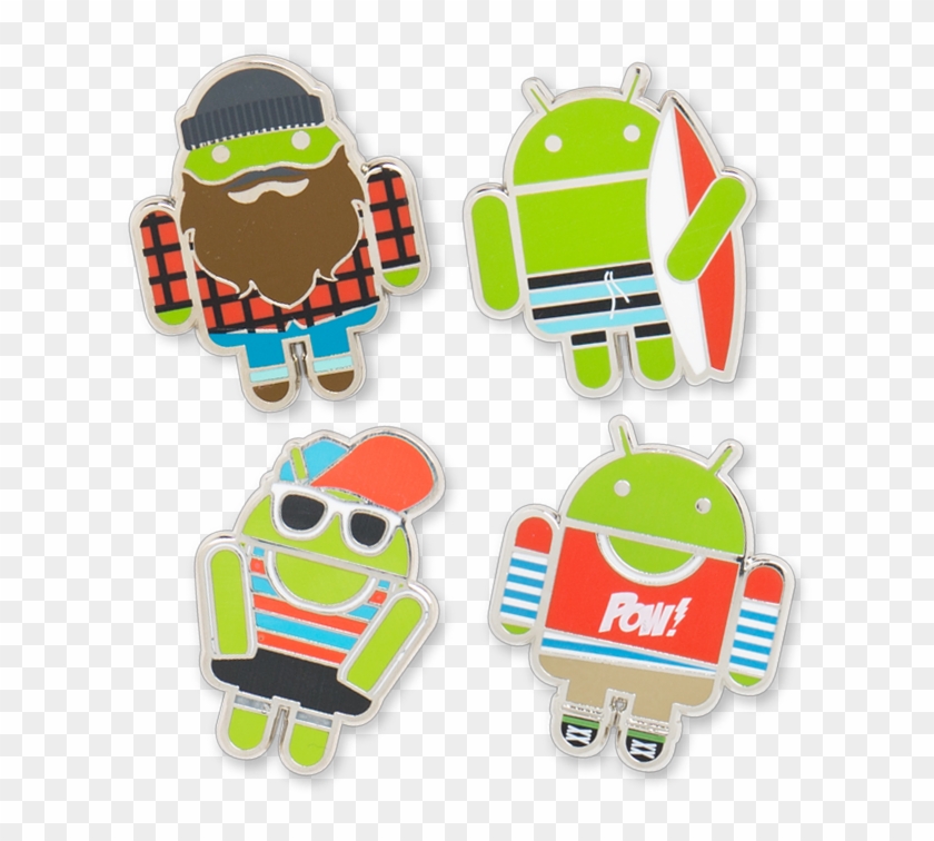 Android Pin - Cartoon Clipart (#5089106) - PikPng