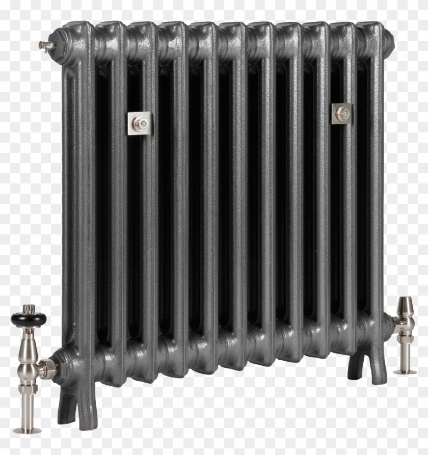 Download Grace 2 Column 25in, 17 Sections Cast Iron Radiator - Black ...