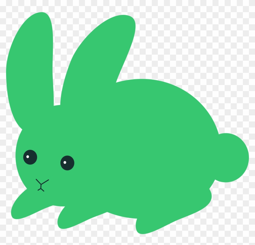 Download Big Image - Green Bunny Clipart - Png Download Png Download ...