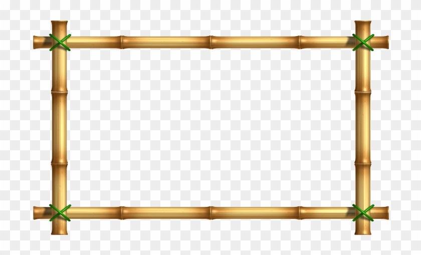 Bamboo Border Png - Bamboo Border Frame Png Clipart (#516821) - PikPng