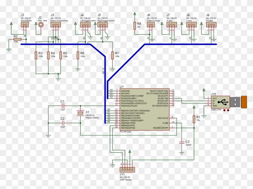 Schematic - Usb Clipart (#5101269) - PikPng