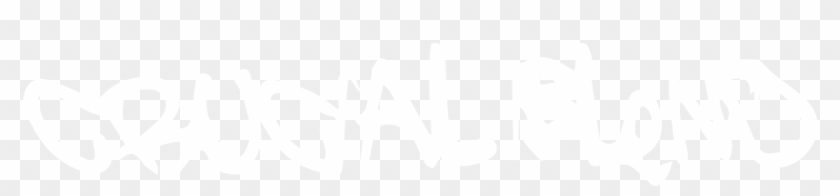 Logo Crucial Blend White - Calligraphy Clipart (#5106621) - PikPng