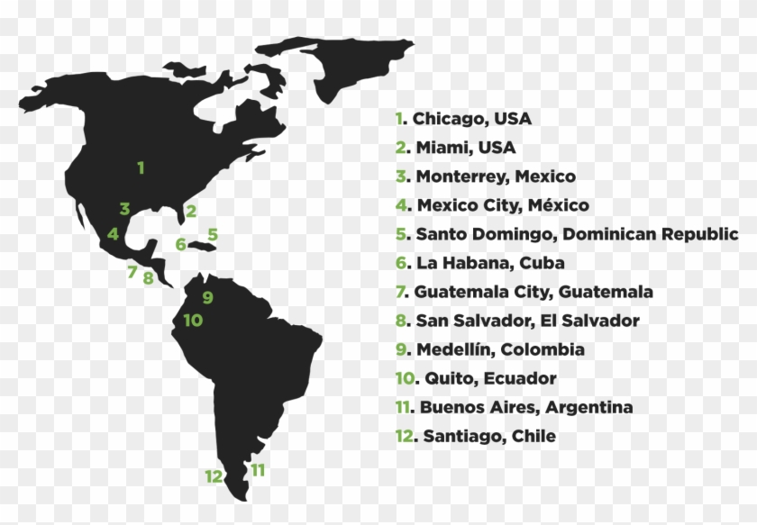 Download Contemporary Ideas Latin America On World Map World ...