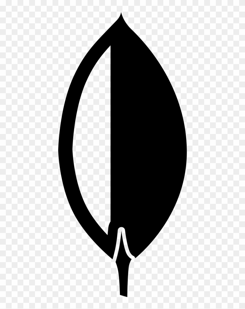 Png File Svg - Mongodb Logo Png Black Clipart (#5114963) - PikPng