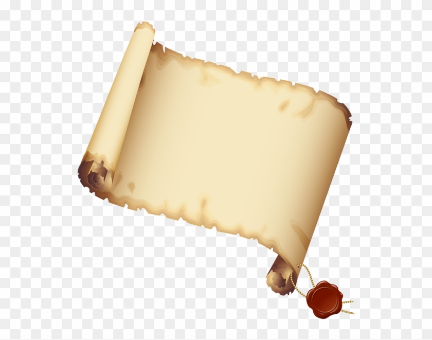 Download Scrolled Paper Png Picture - Png Thin Scroll Paper Clipart Png ...