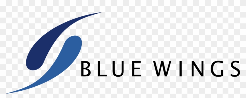 Blue Wings Logo - Blue Wings Airlines Logo Clipart (#5157068) - PikPng