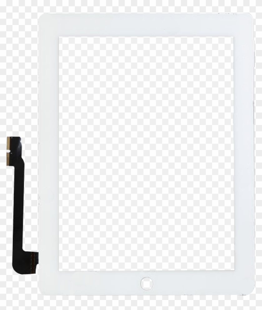 Download Ipad 3 Touch Screen With Home Button & 3m Sticker White - Led ...
