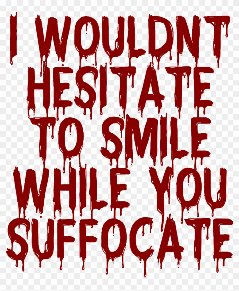 Download Blood Sticker - Poster Clipart Png Download - PikPng