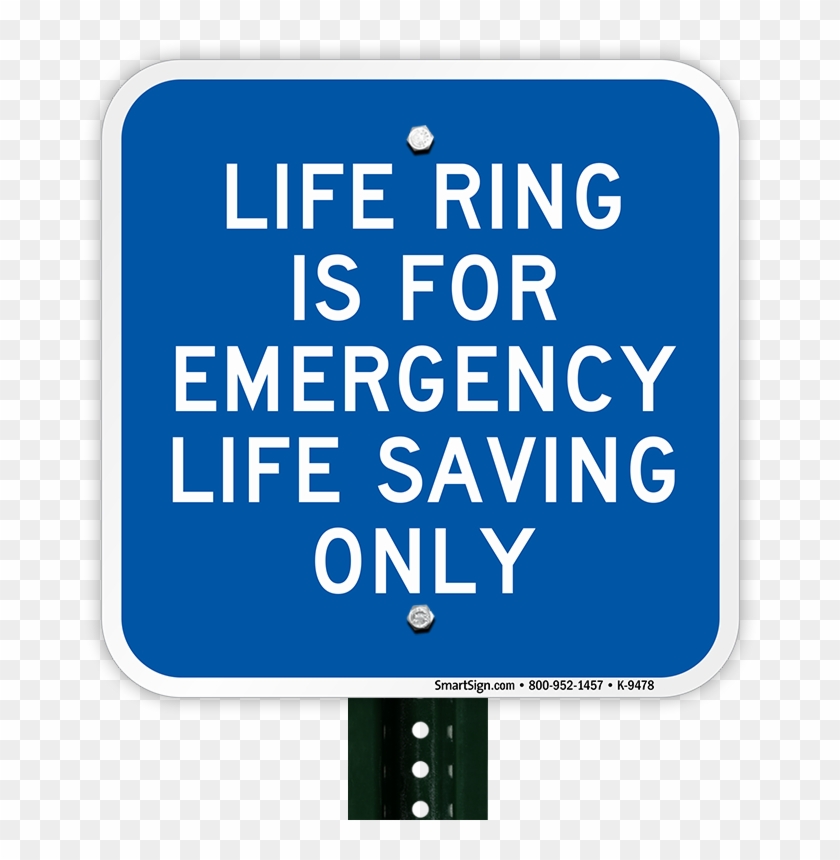 Emergency Life Saving Only Signs - Lifebuoy Ring Sign Clipart (#5203504 ...