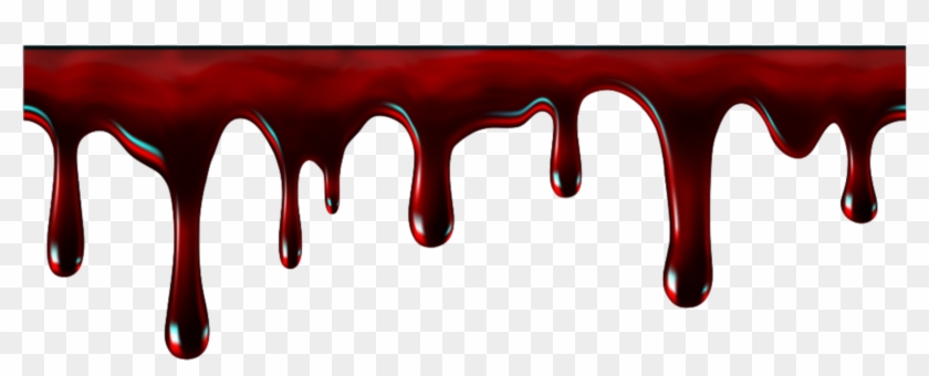Dripping Gold Stickers - Bloody Handprint Transparent Background ...