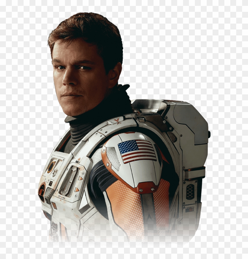 Matt Damon The Martian - Mark Watney Clipart (#5233450) - PikPng