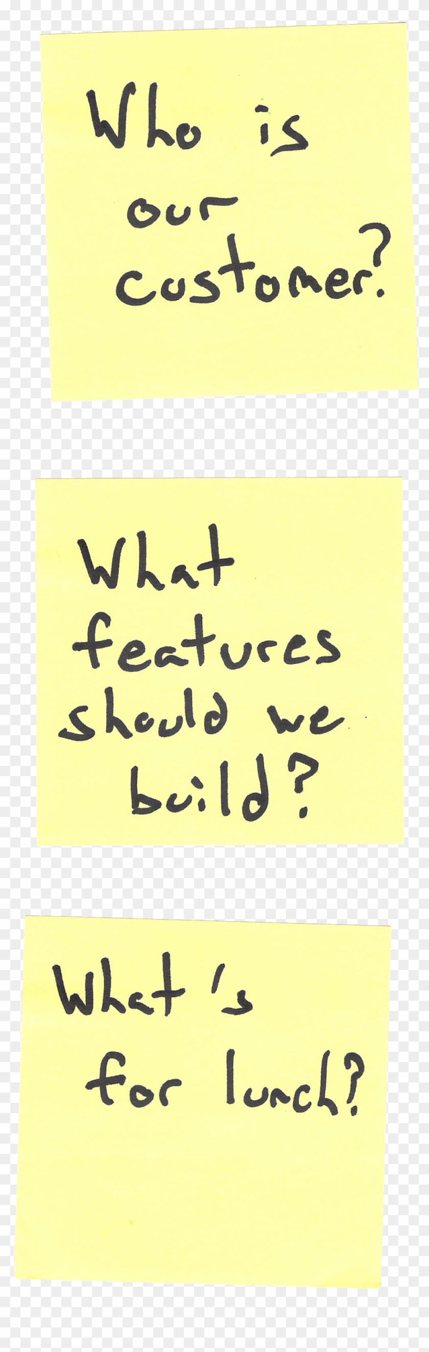 Stack Ranking Priorities For Running A Lean Startup - Handwriting ...