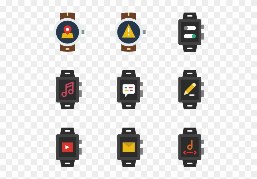 Ui Smartwatch - Graphics Clipart (#5273900) - PikPng