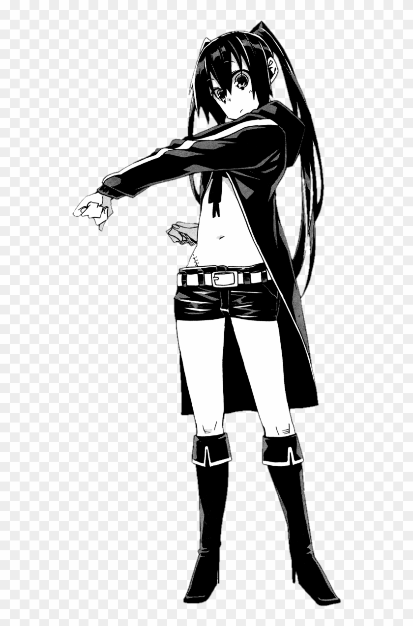 Black☆rock Shooter Chan - Sketch Clipart (#5275817) - PikPng